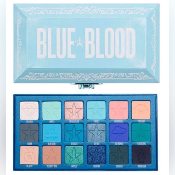 Jeffree Star | Makeup | Jeffree Star Blue Blood Artistry Palette Sold ...